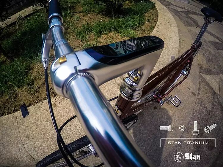 这次先看货，再下单！STAN出品 700bike城市通勤车“后街”钛合金螺丝套装 - S-PARTS 钛合金
